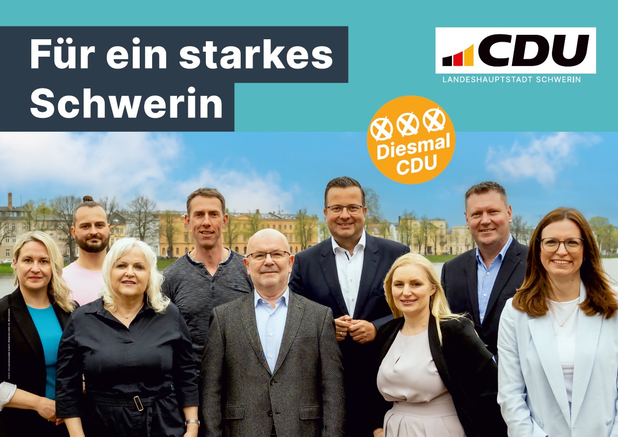 Kommunalwahl 2024 - CDU Kreisverband Landeshauptstadt Schwerin